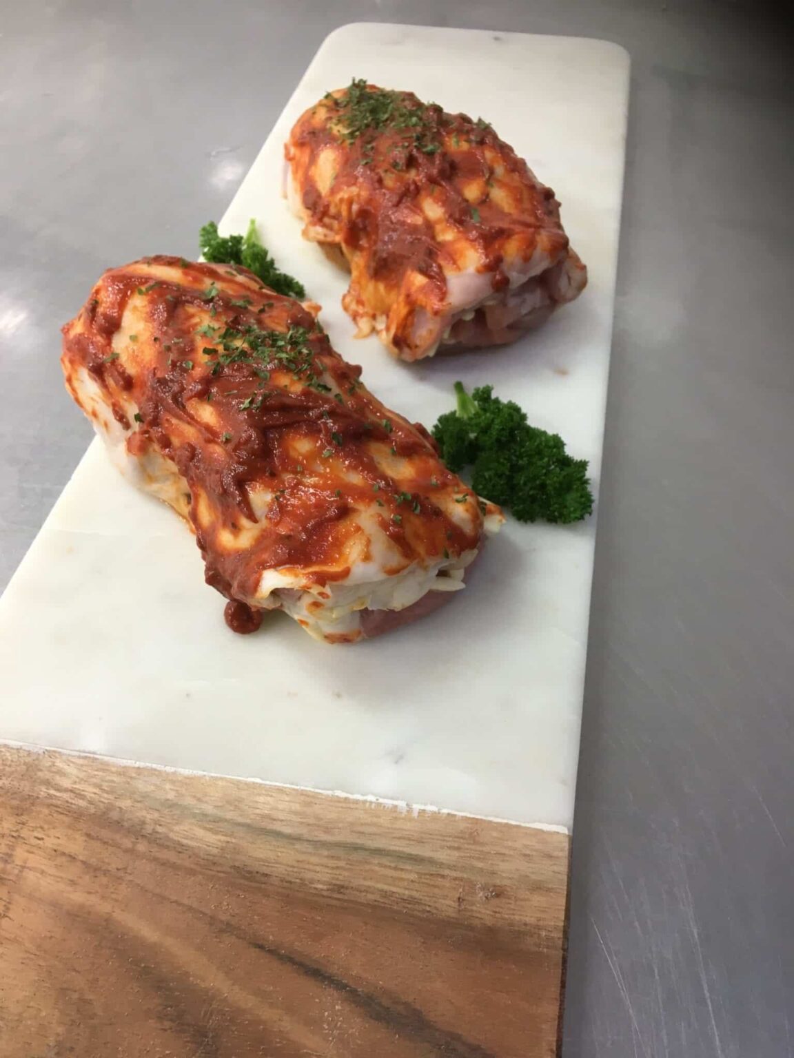Chicken Parmigiana Roll | South City Quality Meats